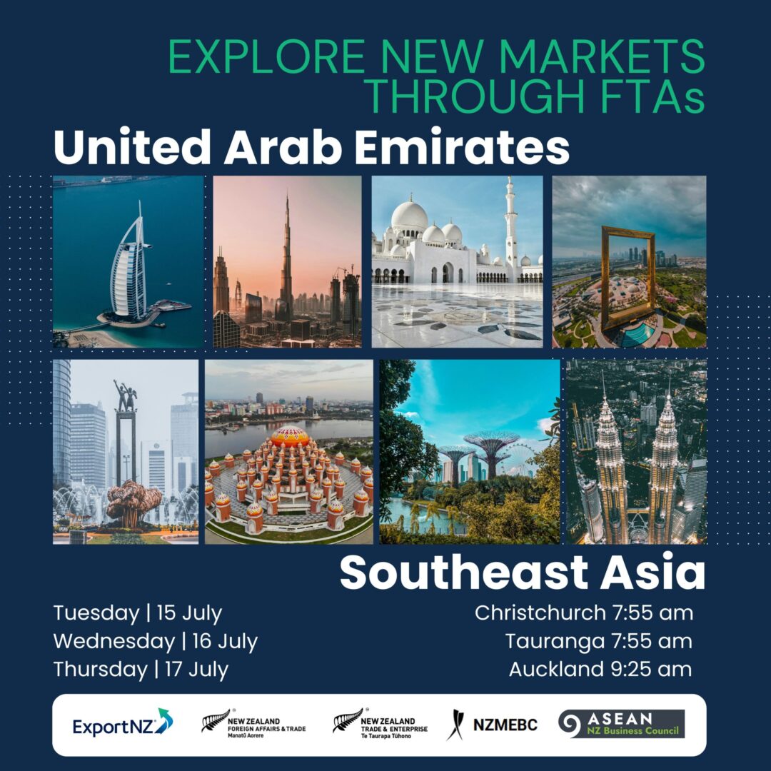 Explore New Markets Through FTAs 2025 Auckland ExportNZ
